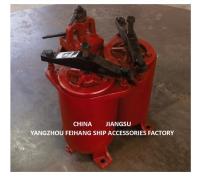 China JIS 5K-100A Duplex Oil Strainer U-Type Cast Iron 0.5Mpa for Marine Fuel Oil Pump Suction for sale