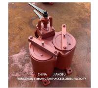 China JIS 5K-100A Duplex Oil Strainer U-Type Cast Iron 0.5Mpa for Marine Fuel Oil Pump Suction for sale