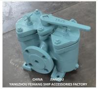 China FEIHANG 1 DN25 Duplex Oil Strainer CB/T425 Double Oil Filter FC100C Max for sale