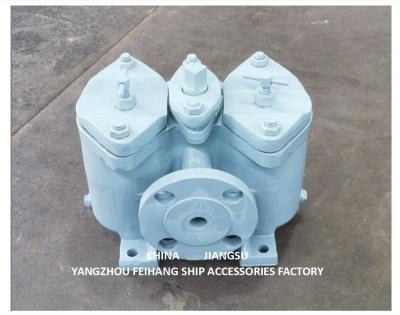 China FEIHANG JIS 10K-25 Duplex Oil Strainer Double Oil Filter CB/T425-94 1.0Mpa for sale