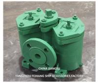 China Duplex Oil Filter AS32 CB/T425-94 Cast Iron Body 1.0Mpa Max Pressure for Shipbuilding for sale