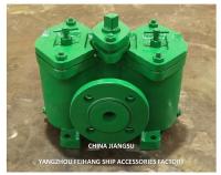 China Duplex Oil Filter Strainer CB/T425-94 1-1/4 DN32 Flange Connection Max 1.0Mpa for Shipbuilding for sale