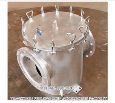 China Marine Coarse Water Filter AS250 CB/T497-2012 for Seawater Pump Inlet DN250 1.0MPa for sale