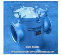 China Carbon Steel Sea Water Filter AS250 CB/T497-2012 with Stainless Steel Element DN250 1.0Mpa for sale