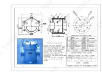 China Carbon Steel Sea Water Filter AS250 CB/T497-2012 with Stainless Steel Element DN250 1.0Mpa for sale