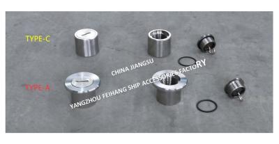China Stainless Steel Sounding Pipe Head DN40-DN150 CB/T3778-99 Threaded Type A C for sale