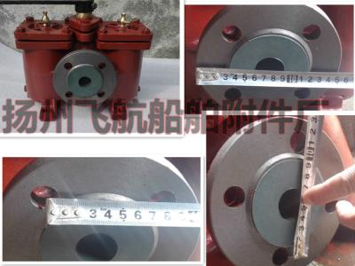 China Marine Cast Iron Oil Filter CB/T425-94 25mm Inlet Outlet for sale