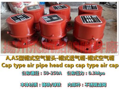China AS Type Cap Air Tube Head CB/T3594-94 for Industrial Supply A for sale