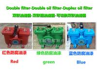 China Duplex Crude Oil Filter Distributor Outlet AS40-0.25/0.16 CB/T425-94 Marine for sale