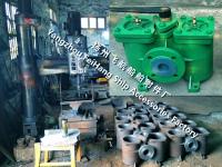 China Cast Iron Double Low Pressure Crude Oil Filter CB/T425-94 150mm for sale