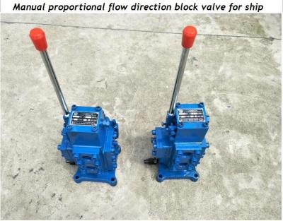 China CSBF Marine Manual Proportional Flow Valve 10-200 L/min Hydraulic Control for sale
