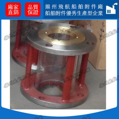 China JIS F7128-5K-125 Liquid Flow Viewer 125mm Industrial Sight Glass for sale
