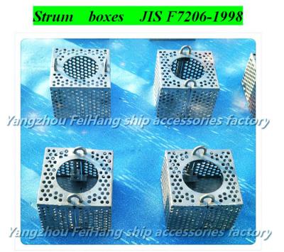 China JIS F7206-1998 Ship Plate Bottom Water Filter Box Marine Grade Cast Iron for sale