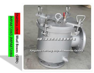 China Marine DIN Standard Stainless Steel Mud Box 90 Degree Right Angle 304 Grade for sale