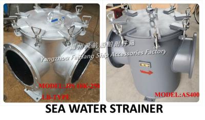 China Marine B BS Type Right Angle Coarse Water Filter 150mm CB/T497-1994 Angle Suction for sale