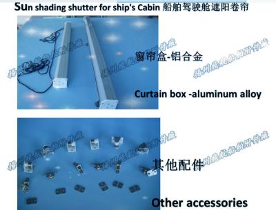 China IMPA 150721-150722 Spring Ball Sunshade Roller Blind Cockpit Sunshade 600mm for sale
