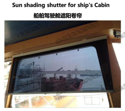 China Solar Shades Spring Roller Type 95% UV Block Fabric Custom Size for sale