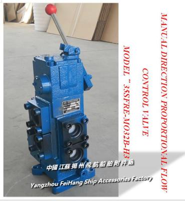 China Manual Proportional Flow Control Valve 35SFRE-MO32B 320 L/min 350 bar for sale