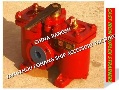 China Duplex Oil Filter A40-0.75/0.26 for Crude Oil and Fuel, 40 Bar Rated for sale
