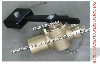 China Self-Closing Measuring Pipe Head FH-65A CB/T3778-1999 65mm Sink Tank Valve for sale