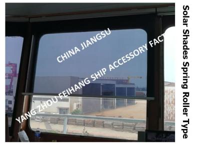 China Marine Cockpit Roller Blinds Heat Insulation Filter Sunscreen Shade 600D Oxford Fabric for sale