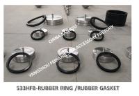 China Rubber Ring Gasket for 533HFB Air Vent Head Nominal Diameter 50A to 650A for sale