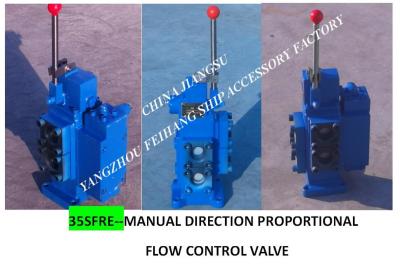 China Manual Proportional Flow Directional Valve 35SFRE-MO25-H3- 25 L/min 350 bar for sale