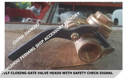China 37NF-40A Stern Tip Tank Self-Closing Measuring Valve 40A Marine Sounding Valve for sale