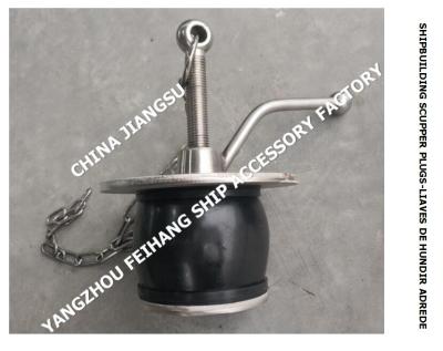 China Stainless Steel Scupper Plugs IMPA232485 50N 100 for Shipbuilding Drainage for sale