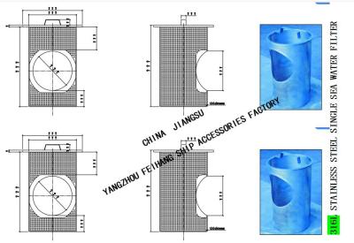 China 316L Main Sea Chest Filter for Marine Systems High Durability 150mm Diameter for sale