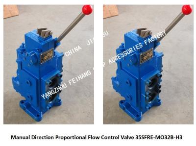 China Marine Manual Proportional Valve 35SFRE-MO32B-H3 for Windlass and Winch Control for sale