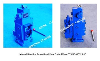 China Manual Proportional Flow Reversing Speed Control Compound Valve 35SFRE-MY32-H3 32 L/min for sale