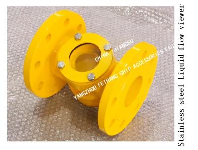 China Marine Stainless Steel 316L Liquid Flow Observer JS4065 CB/T422-1993 65mm for sale