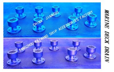 China Marine Carbon Steel Hot Dip Galvanized Round Flanged Deck Leak YBS32A CB/T3885 2014 DN32 for sale