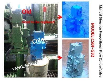 China Manual Direction Proportional Flow Control Valve CSBF-G32 32 Size 210 Bar for sale