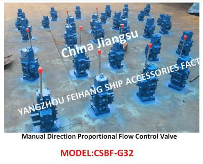 China Manual Proportional Flow Direction Compound Valve CSBF-G32 200L/Min for sale