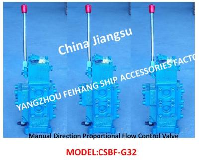 China Feihang Manual Proportional Flow Direction Compound Valve CBSF-G32 DN32 200L/Min 25Bar for sale