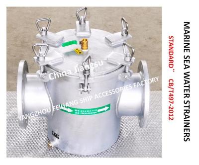 China High Security Seawater Filter AS150 Straight-Through CB/T497-2012 150mm for sale