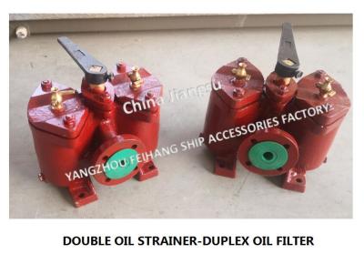 China Cast Iron Duplex Oil Filter AS32 CB/T425-1994 for Crude Oil and Fuel 32mm for sale