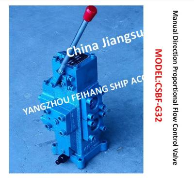 China Marine Manual Proportional Flow Directional Valve CSBF-G32 Durable Hydraulic Control for sale
