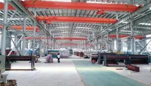 China 7.5-22.5m Span Single Girder Bridge Crane 5 Ton for sale