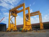 China Q235B Double Beam Container Gantry Crane Heavy Duty 60 Ton  For Port for sale