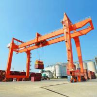 China Q235B Double Beam Container Gantry Crane Heavy Duty 60 Ton  For Port for sale