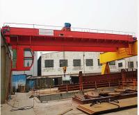 China Q235 Q345 Steel Double Girder Overhead Crane for sale