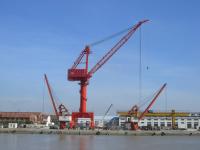 China 5-150 Tons Single Jib Harbour Portal Crane In Shipyard And Port A6 for sale