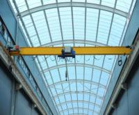 China 10 Ton 3 - 30m / Min Electric Single Girder Overhead Crane European Style for sale