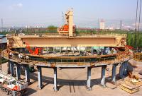 China Double Girder Overhead Nuclear Polar Crane Circle Crane 115t~360t PLC control for sale
