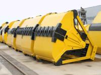 China Four Rope Mechanical Clamshell Crane Bucket 0.5CBM ~ 45CBM High Strength for sale