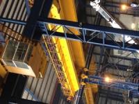 China ISO Double Girder Overhead Traveling Crane 100 Ton 30 Ton Bridge Crane Anticorrosive for sale