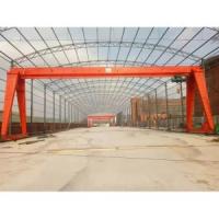 China ISO workshop Electric Single Girder Gantry Crane Box Type 3m~35m Span for sale